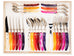 Laguiole Claude Dozorme Berlingot Twenty-four Piece Cutlery Set – Bon ...